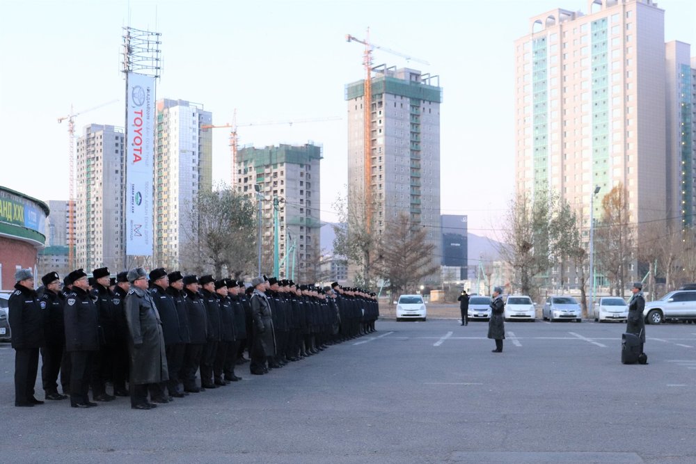 Өвлийн улирлын дүрэмт хувцасны үзлэг зохион байгуулав.